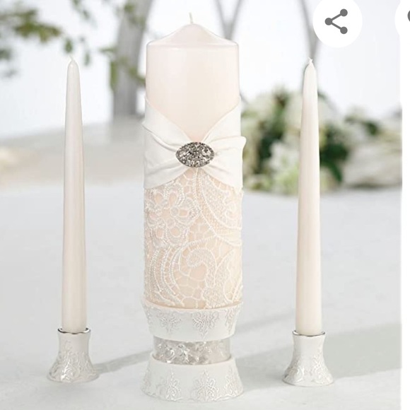 Lillian Rose | Party Supplies | New Wedding Ceremony Unity Candle Set ...